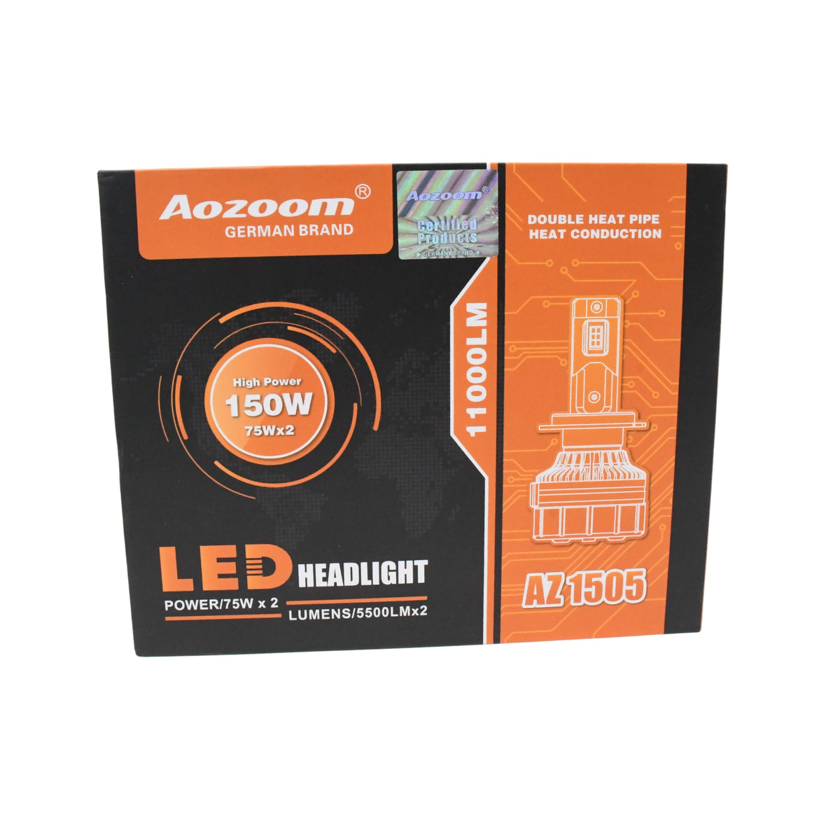 Aozoom 150W Headlight Bulb 6000K AZ1505-880 – CARPLUS