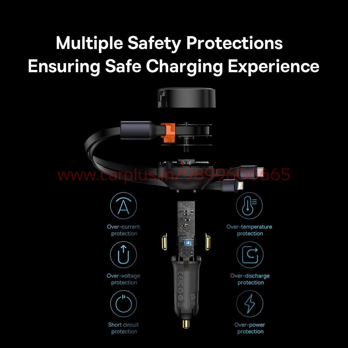 Baseus CCTX-CL 30W Car Charger C+L – CARPLUS