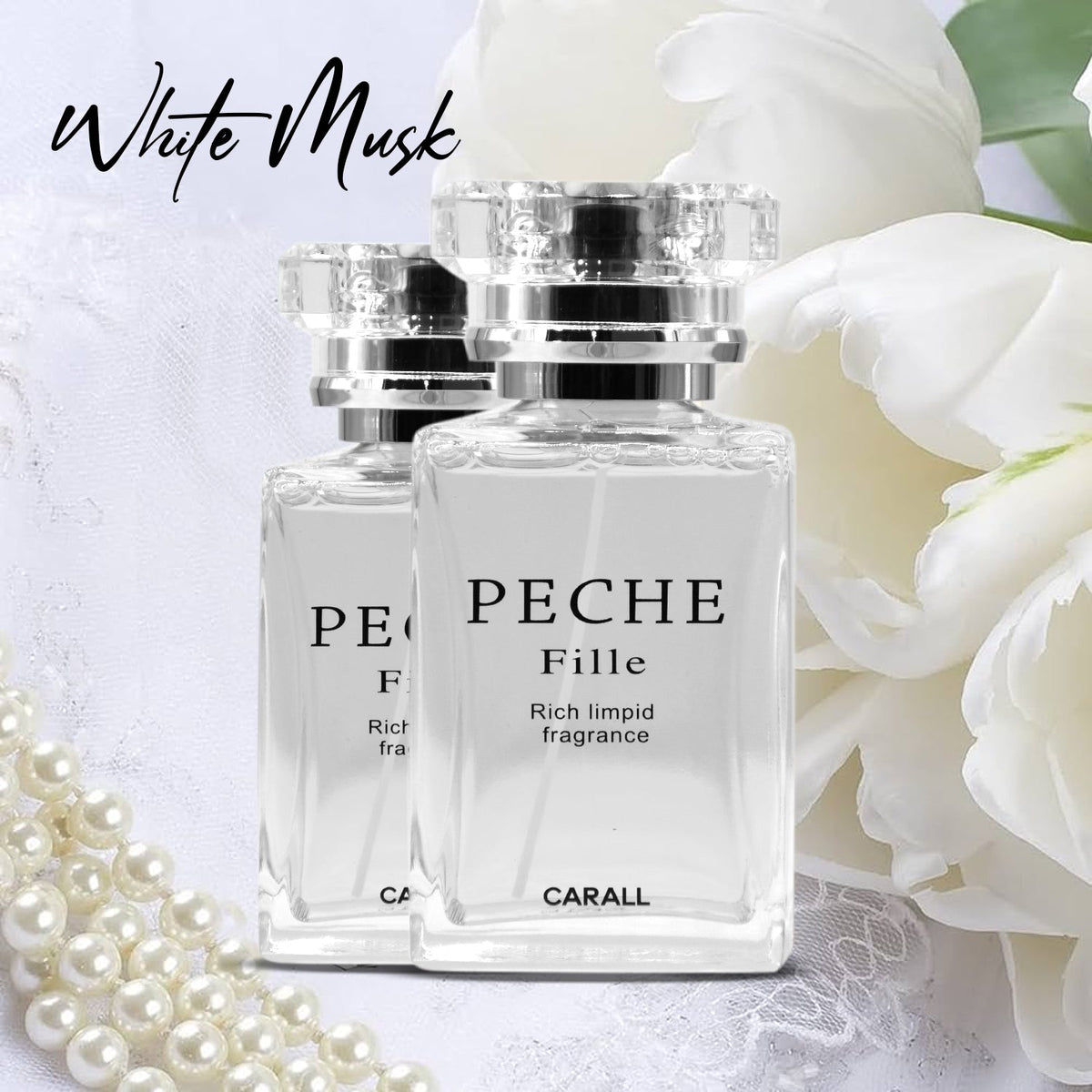 Carall Peche Fille Air Freshner-White Musk(1988) – CARPLUS