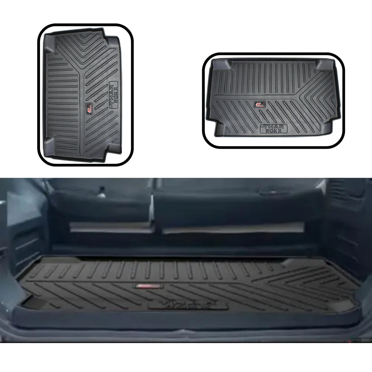 GFX Car Trunk Mat for Mahindra Thar ROXX – CARPLUS