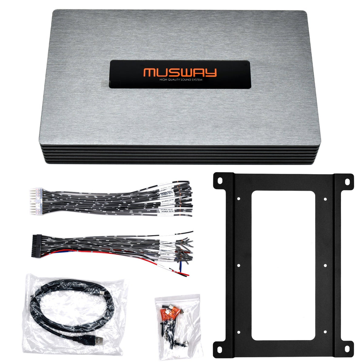 MUSWAY 12 Channel DSP with 10 Channel Amplifier - M10 – CARPLUS