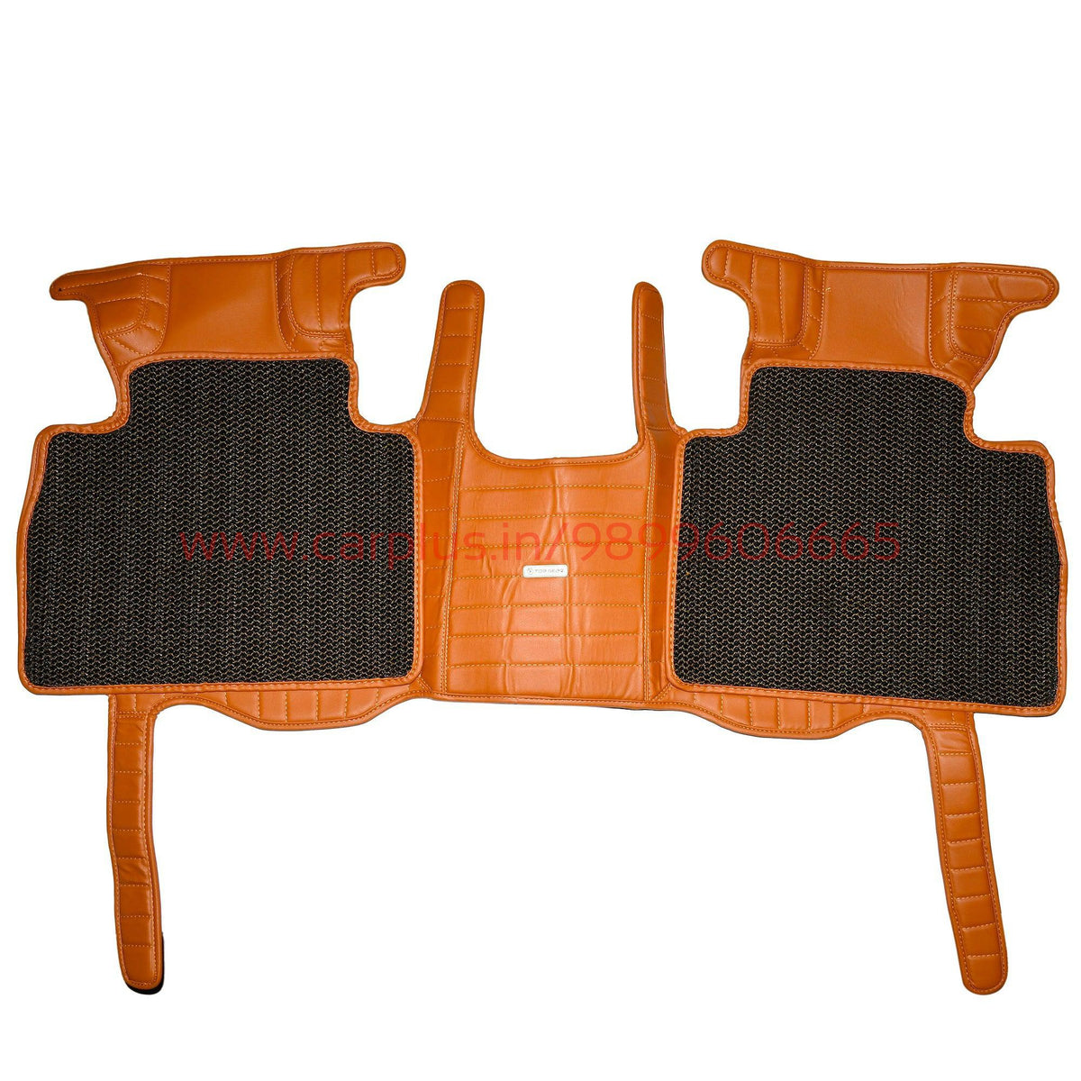 Top Gear 4D BOSS HC Leatherite Car Mats for MG Gloster (6)-Rust(HC-Rus – CARPLUS