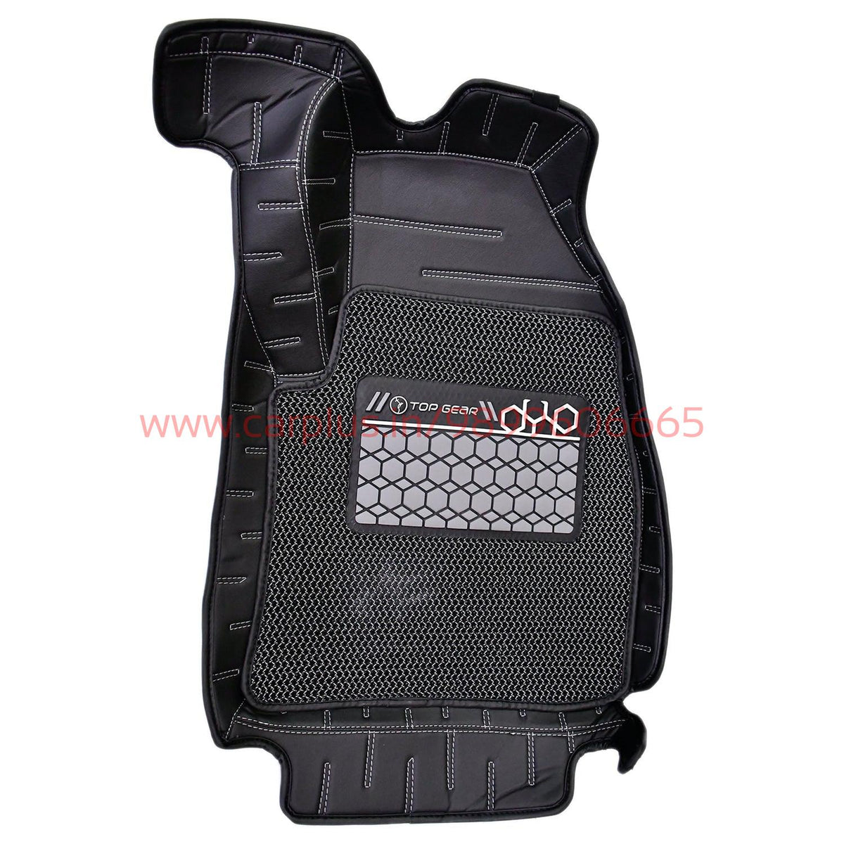 Top Gear 4D Rody HC Leatherite Car Mats for Kia Seltos-Facelift AT-Bla – CARPLUS