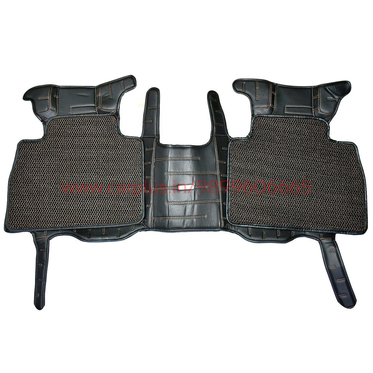 Top Gear 4D Rody HC Leatherite Car Mats for MG Gloster 6-Black(HC-Rust – CARPLUS