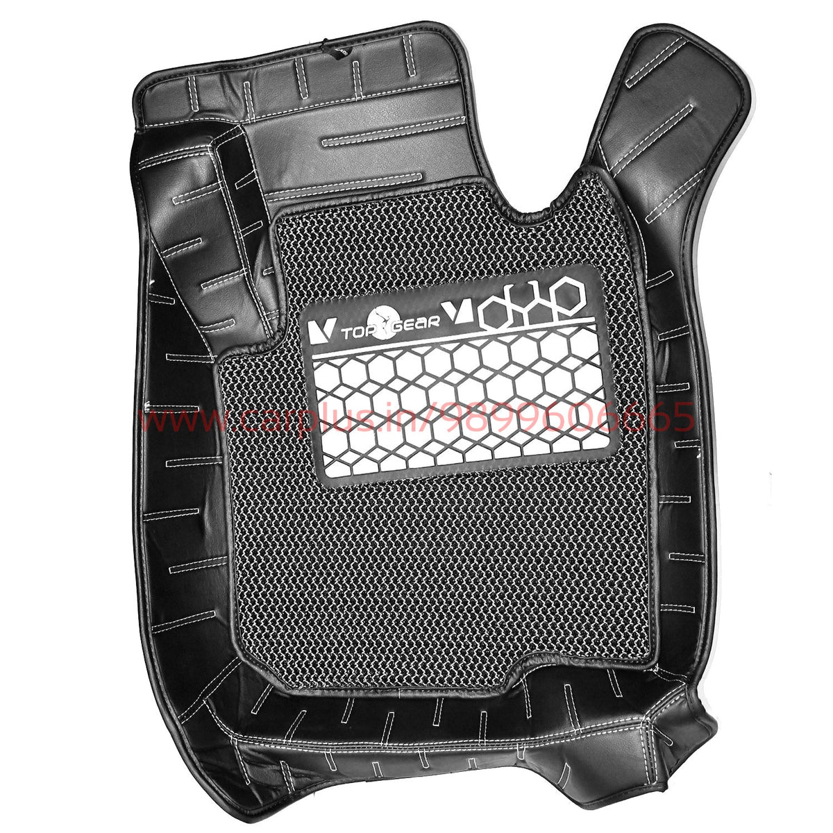 Top Gear 4D Rody HC Leatherite Car Mats for Toyota Hyryder-Black(HC-Si – CARPLUS