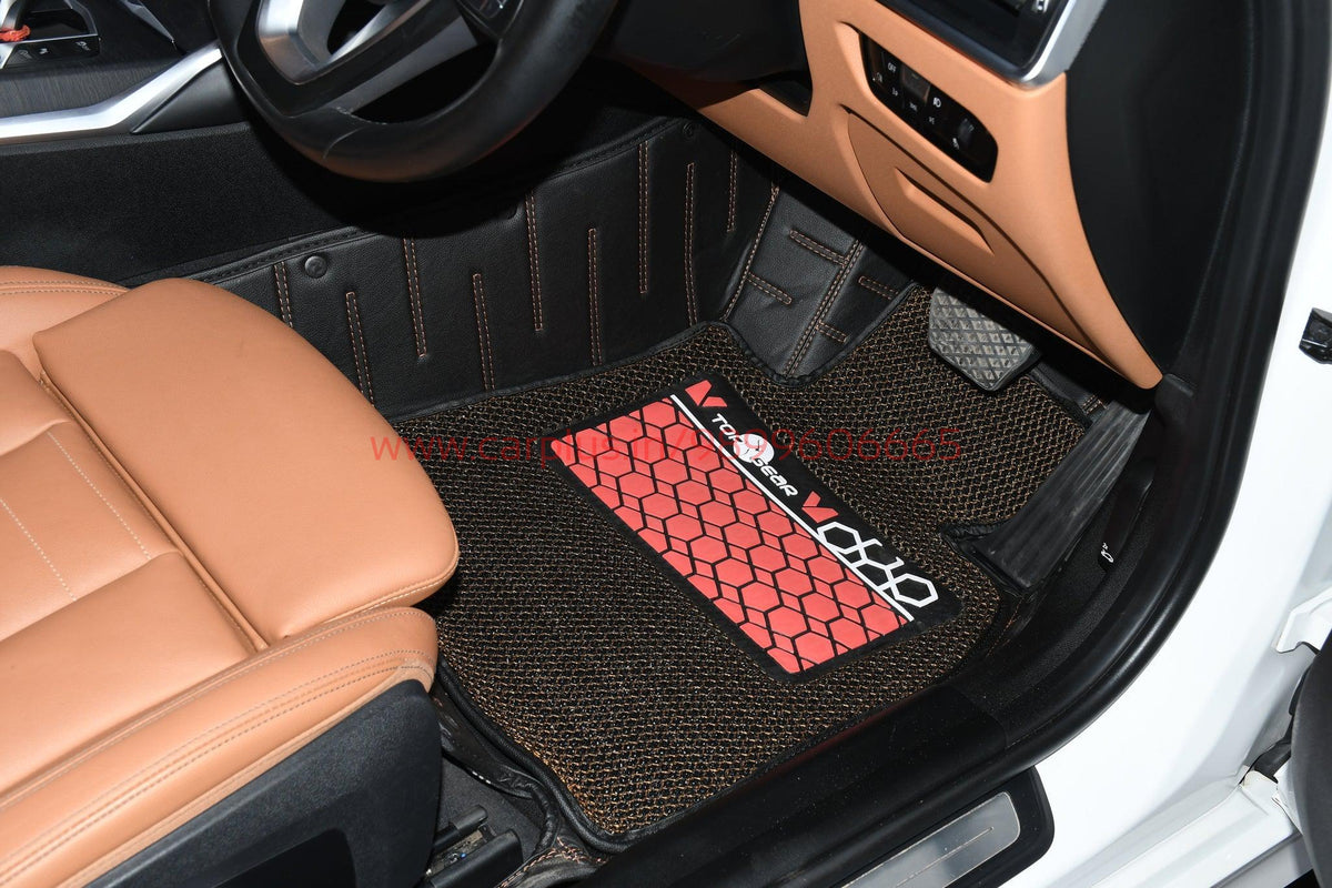 Top Gear 4D Rody HC Leatherite Mats for BMW 3 Series Gran Limousine (B – CARPLUS