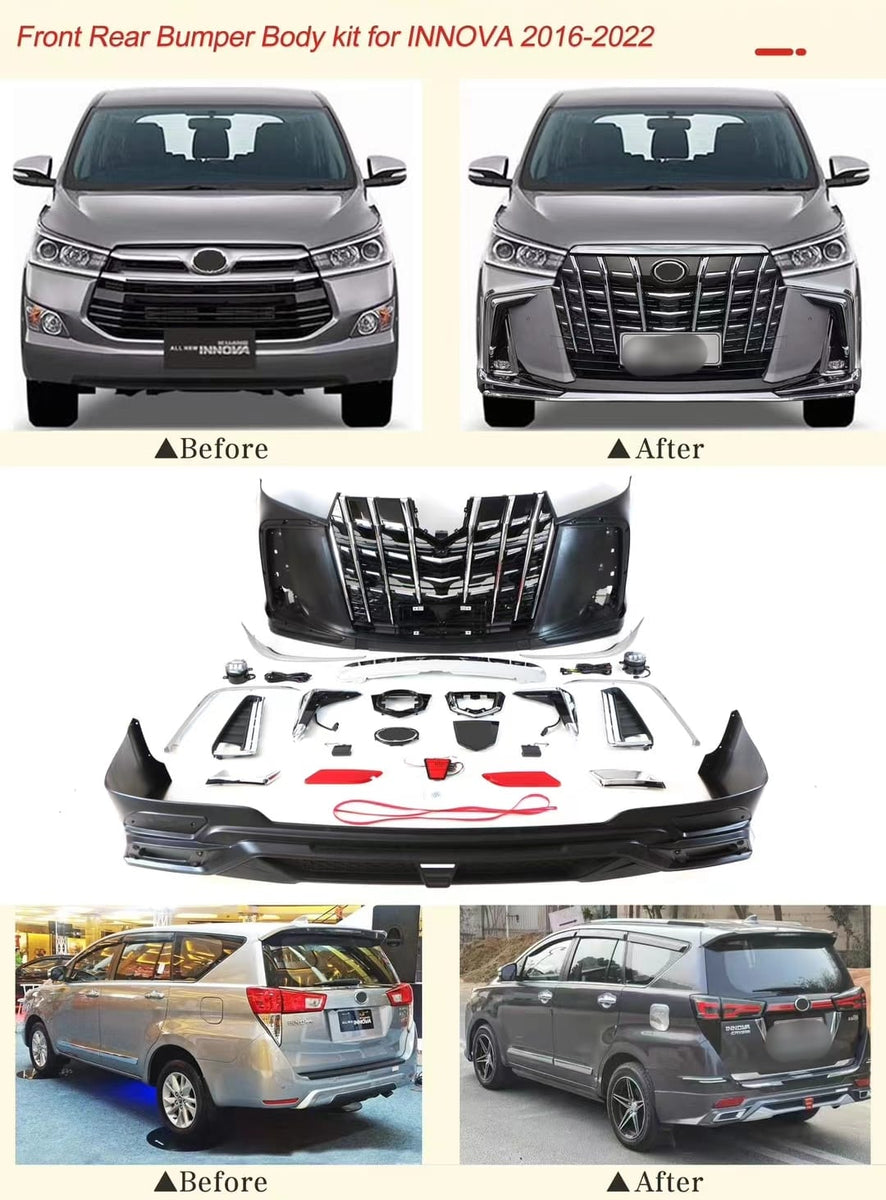 BODY KIT for Toyota INNOVA 2016-2022-CRYSTA - ALFARD – CARPLUS