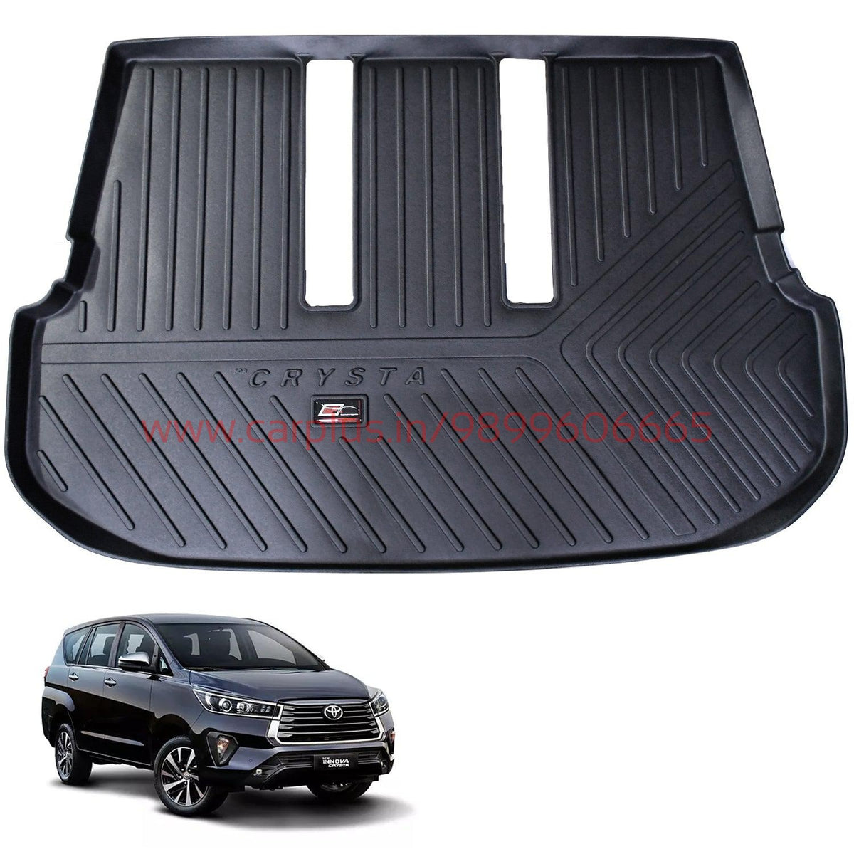 GFX Car Trunk Mat for Toyota Innova Crysta (2016-2020) – CARPLUS