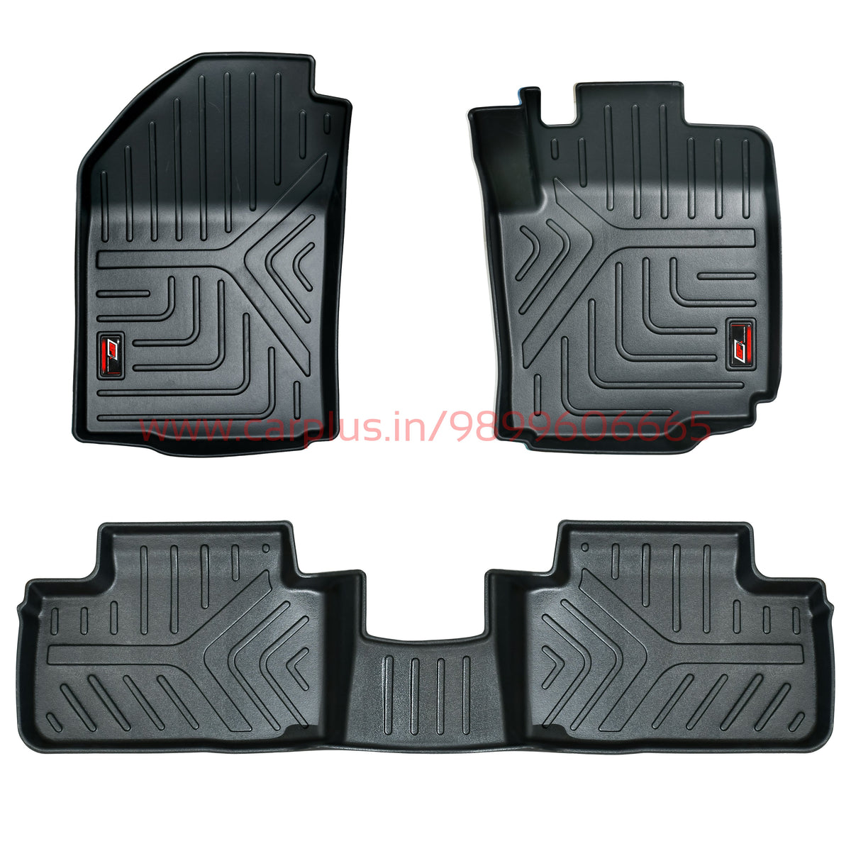 GFX Life Long Car Mats for Maruti Suzuki Brezza -Black (2014-2022) Til ...