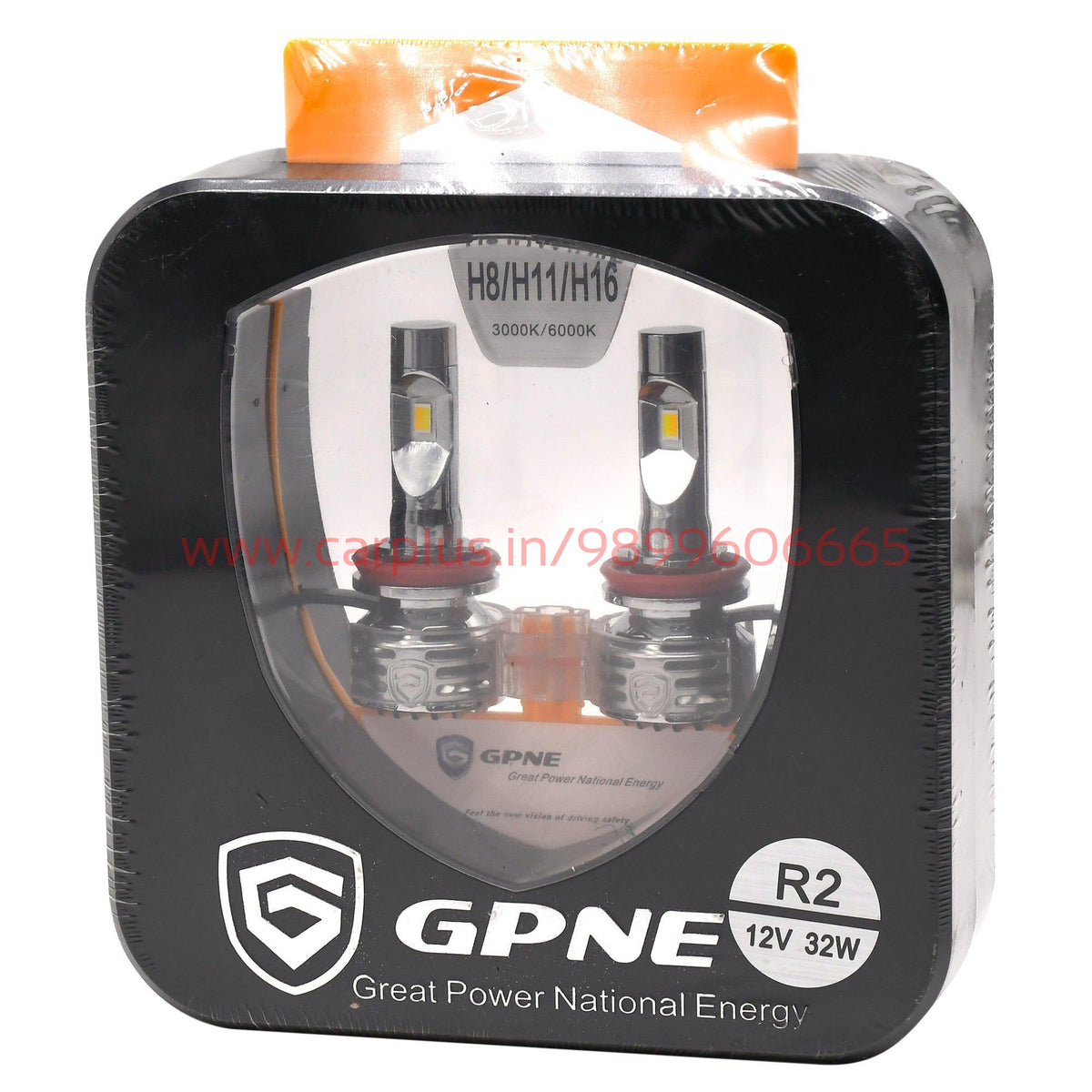 GPNE R2 12V 32W LED Bulb Set 6000K-H8/H11/H16 – CARPLUS