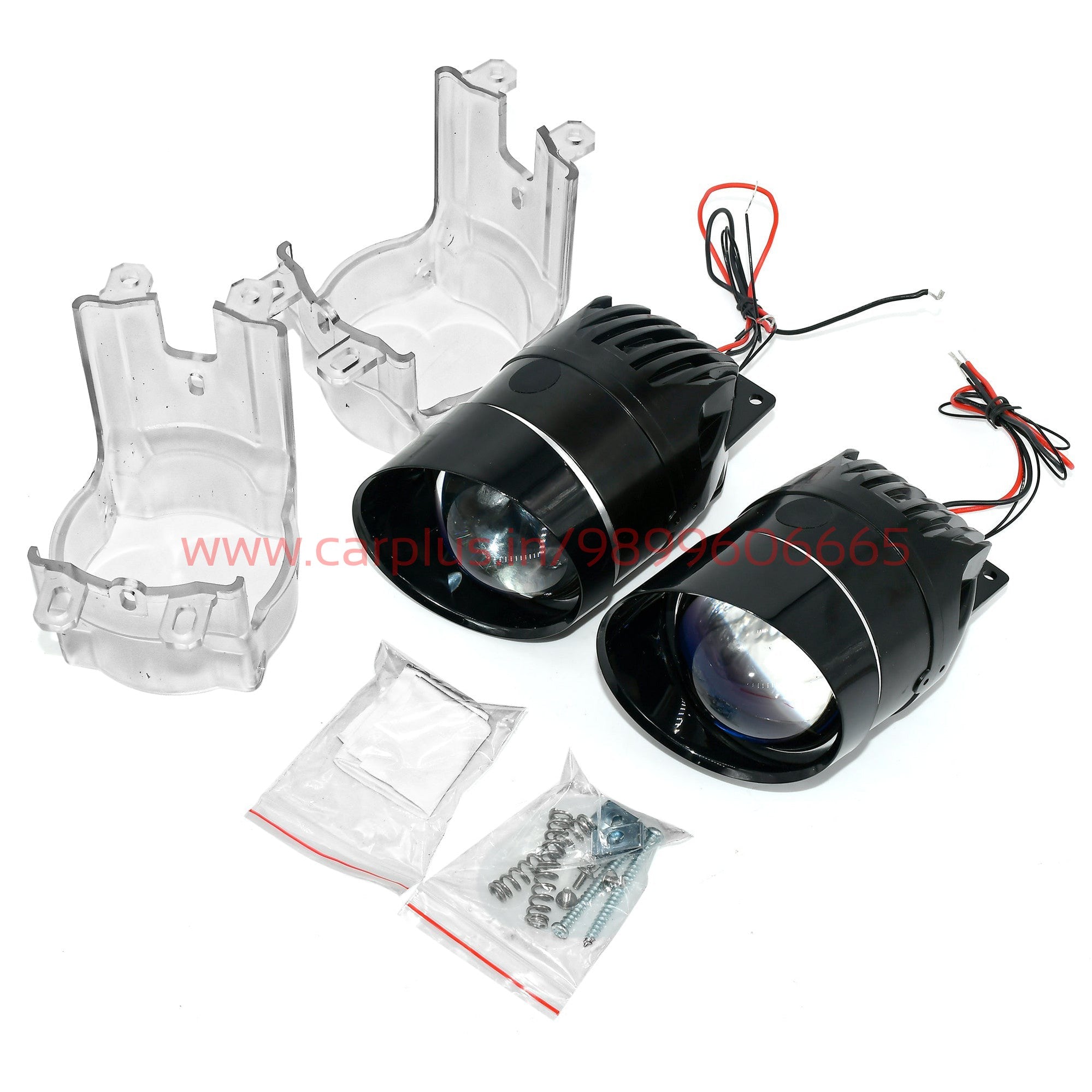 GTR 3.0" BI-LED Fog Lamp Projector Lens 5800K – CARPLUS