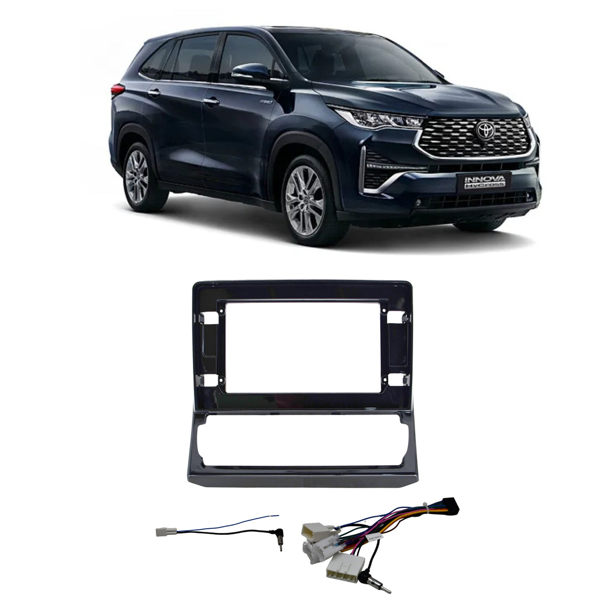 Global Byte FA-TY-HC/10-U Audio Android Kit for Toyota Hycross Base Mo ...