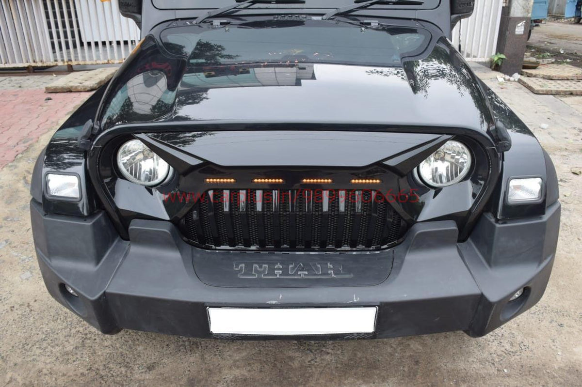 Grill for Mahindra Thar (ANGRY BIRD) – CARPLUS