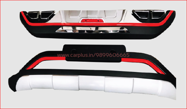 KMH Front & Back Guard for Hyundai Creta (R LINE)-2021 – CARPLUS