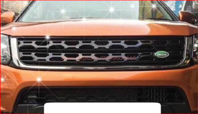 KMH Front Grill for Maruti Suzuki Brezza – CARPLUS