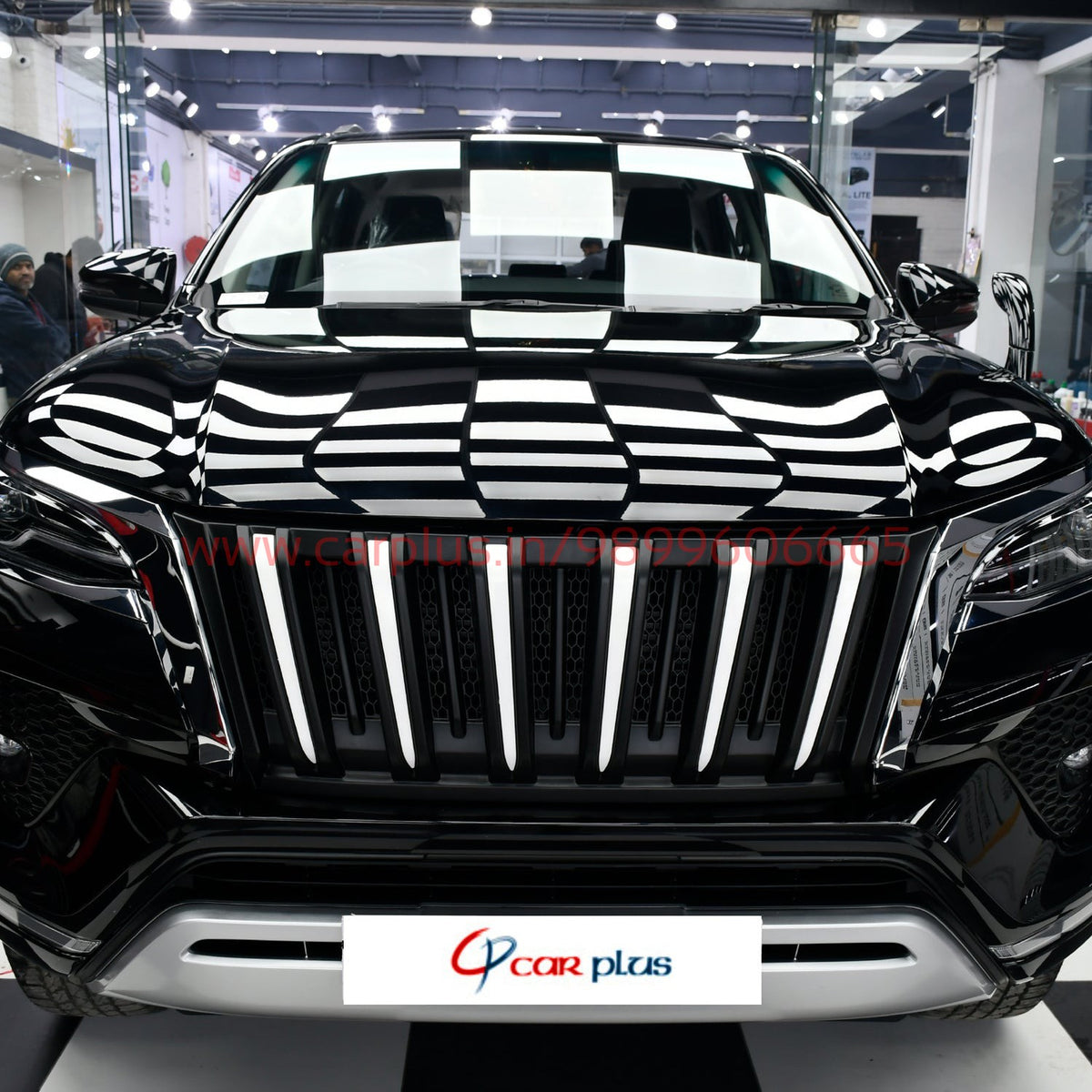 KMH Front Grill for Toyota Fortuner Apollo (Fits in Sigma Model) – CARPLUS