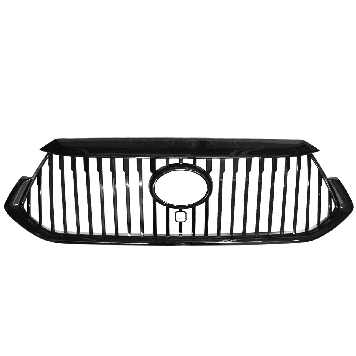 KMH Front Grill for Toyota Hycross (Mercedes Maybach Style)-BLACK – CARPLUS