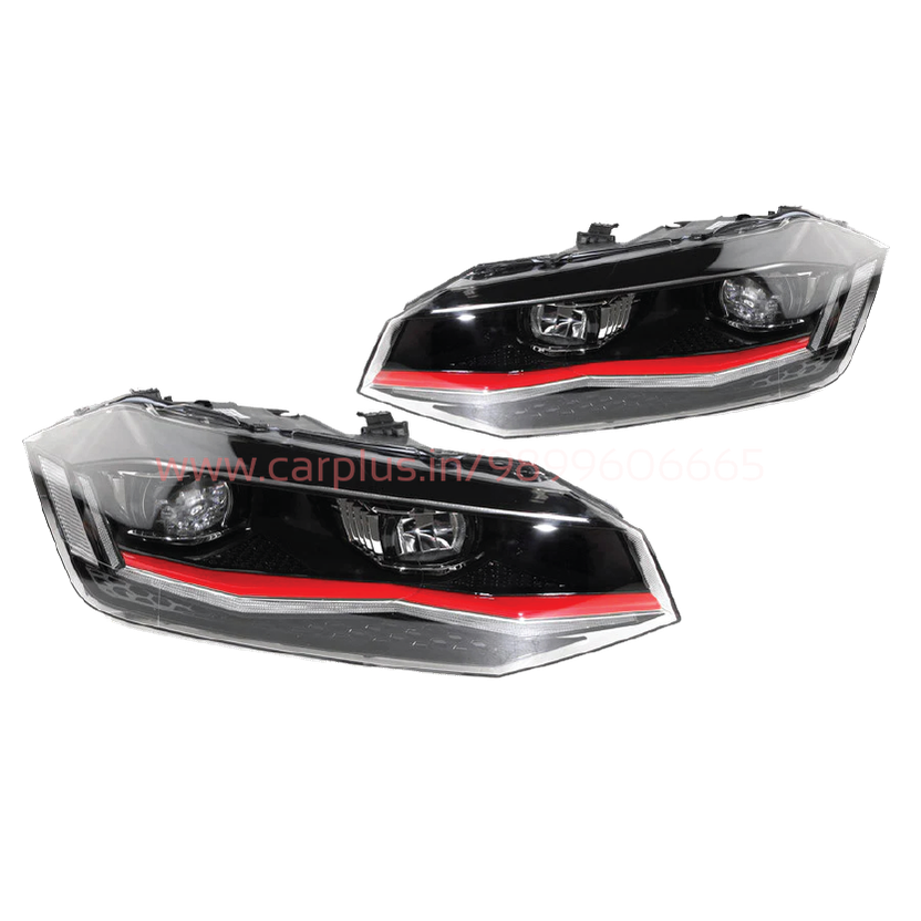 KMH Head Lamp for Volkswagen Polo (R LINE) – CARPLUS