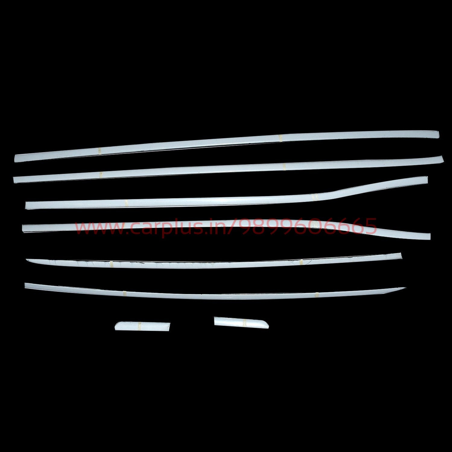 KMH Lower Window Garnish Chrome for Mahindra Xuv 700(Set of 8 Pcs ...