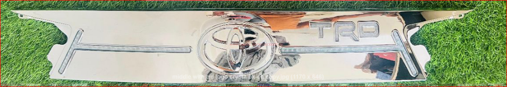 KMH Middle with TRD Logo for Innova Crysta-CHROME – CARPLUS