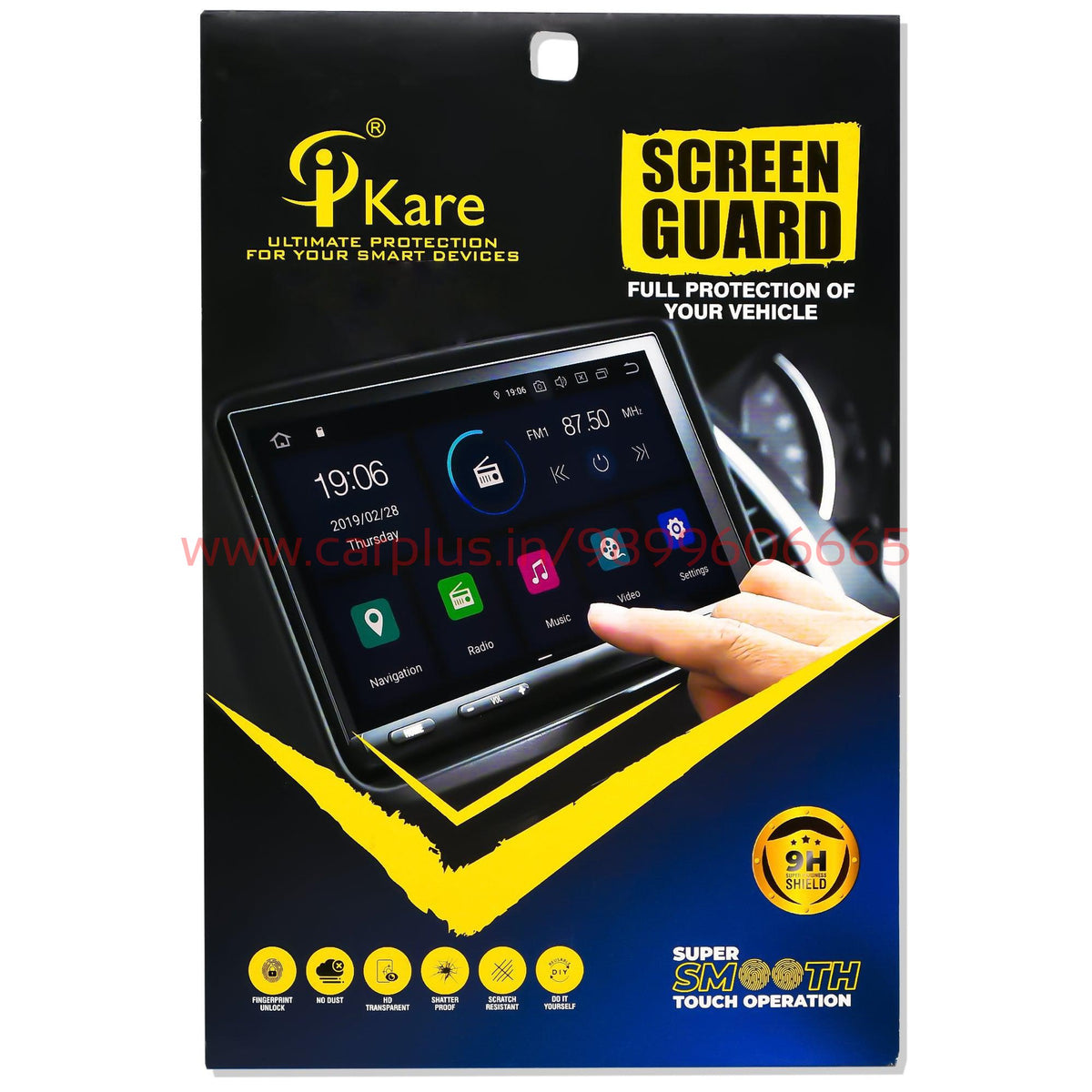 KMH Premium Screen Protector for MG Hector 2023 – CARPLUS