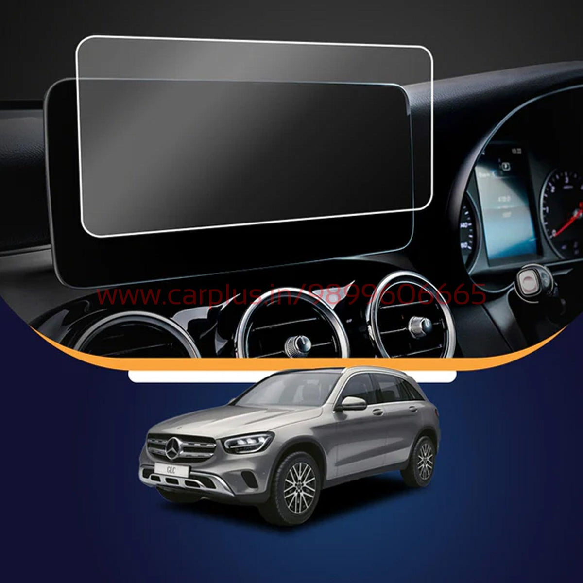 KMH Premium Screen Protector for Mercedes GLC 200 – CARPLUS