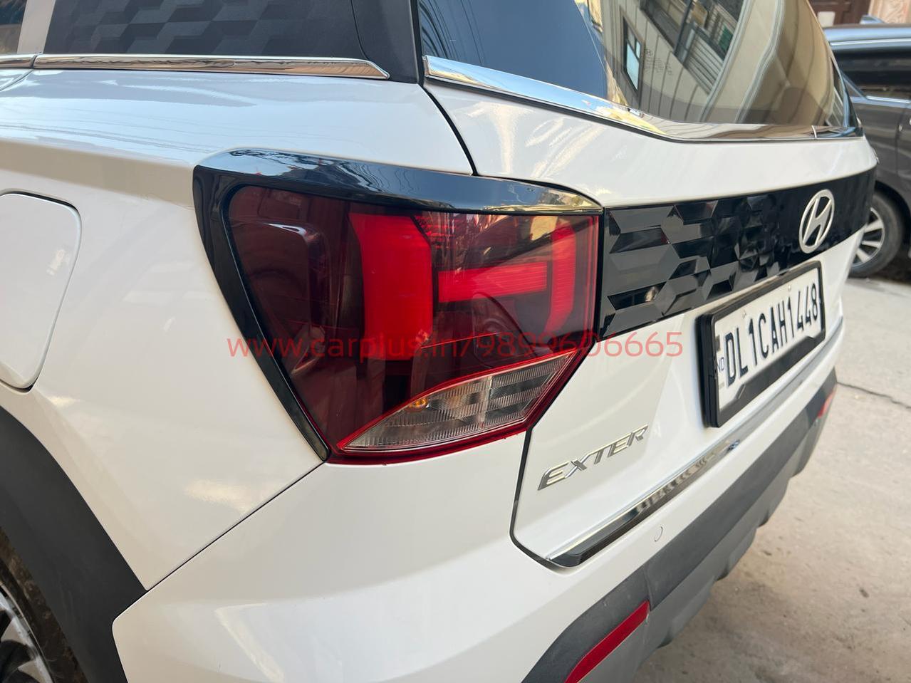 KMH Tail Lamp Cover for Hyundai Exter (BLACK) – CARPLUS