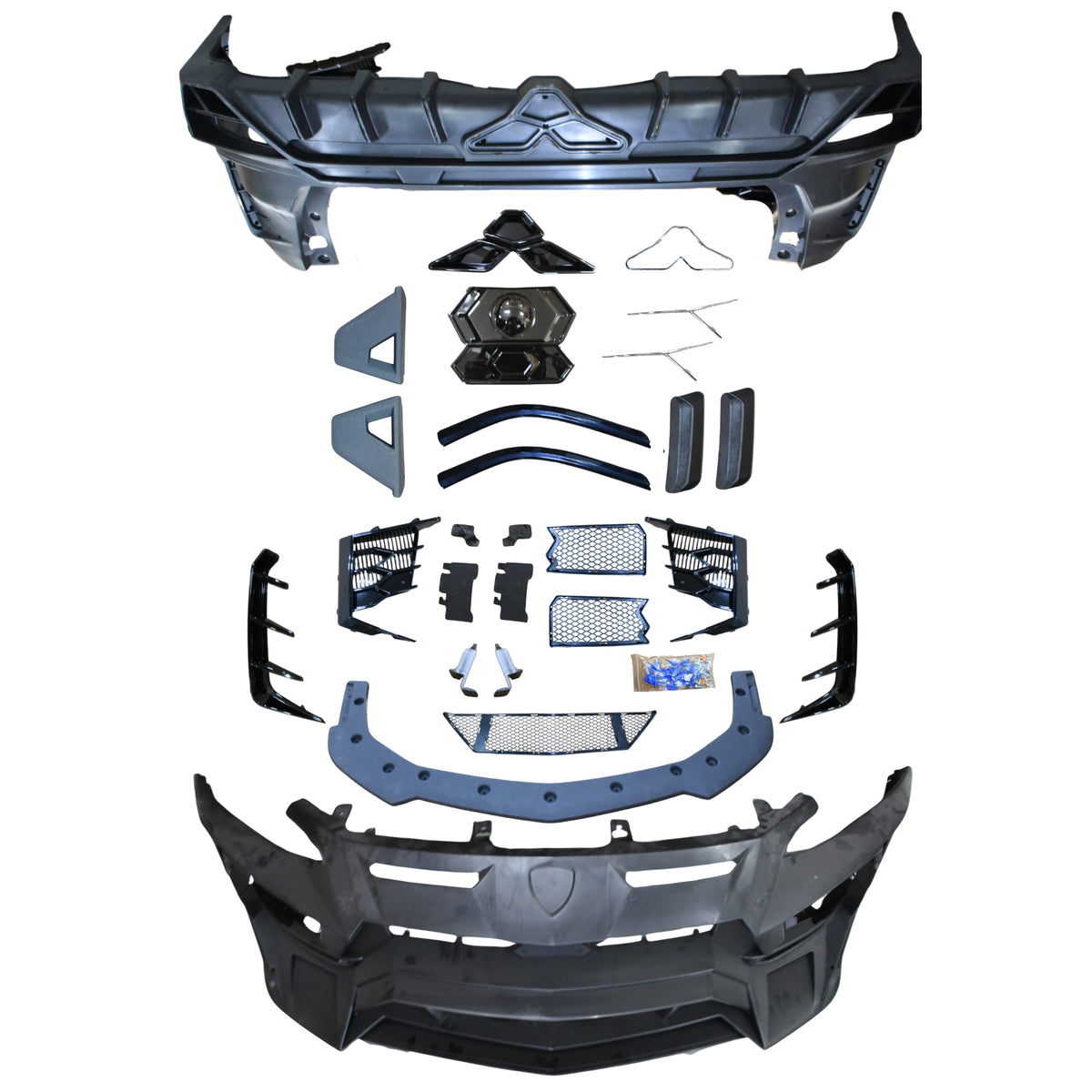 Lambo Fortuner Body Kit for Toyota Fortuner 2016-2022 – CARPLUS