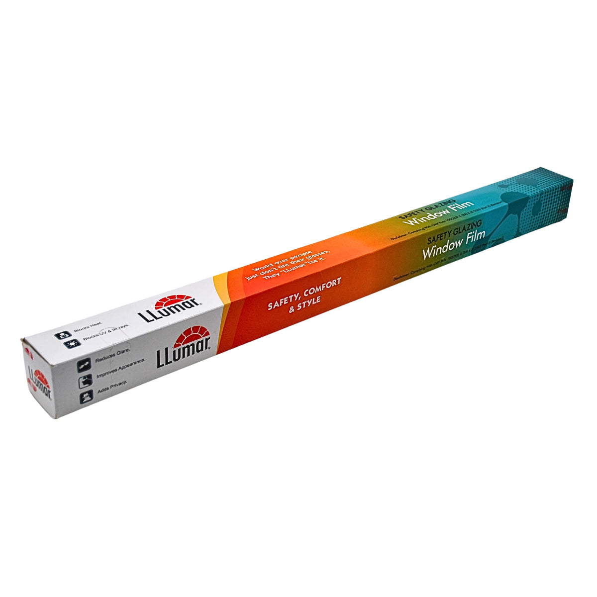 Llumar Safety Glazing Window Film Avantgarde Series Stratos 50 (30 Sqf ...