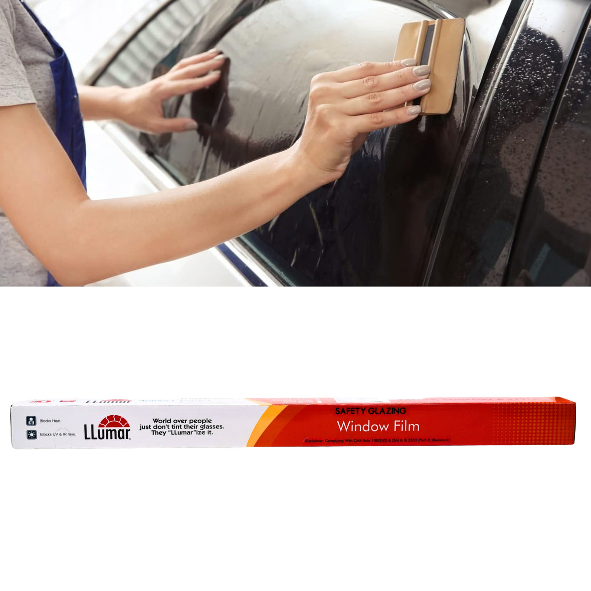 Llumar Safety Glazing Window Film Gold Series OPAL 70(30 Sqft) – CARPLUS