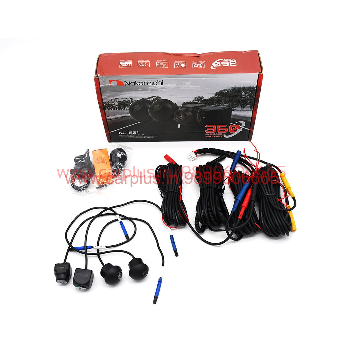 NAKAMICHI NC-501 360° HD Camera – CARPLUS