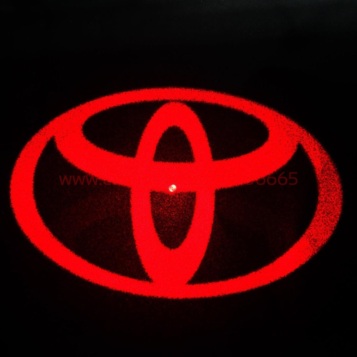 ORVM Logo Side Mirror Shadow Light for Toyota (Set of 2Pcs) – CARPLUS