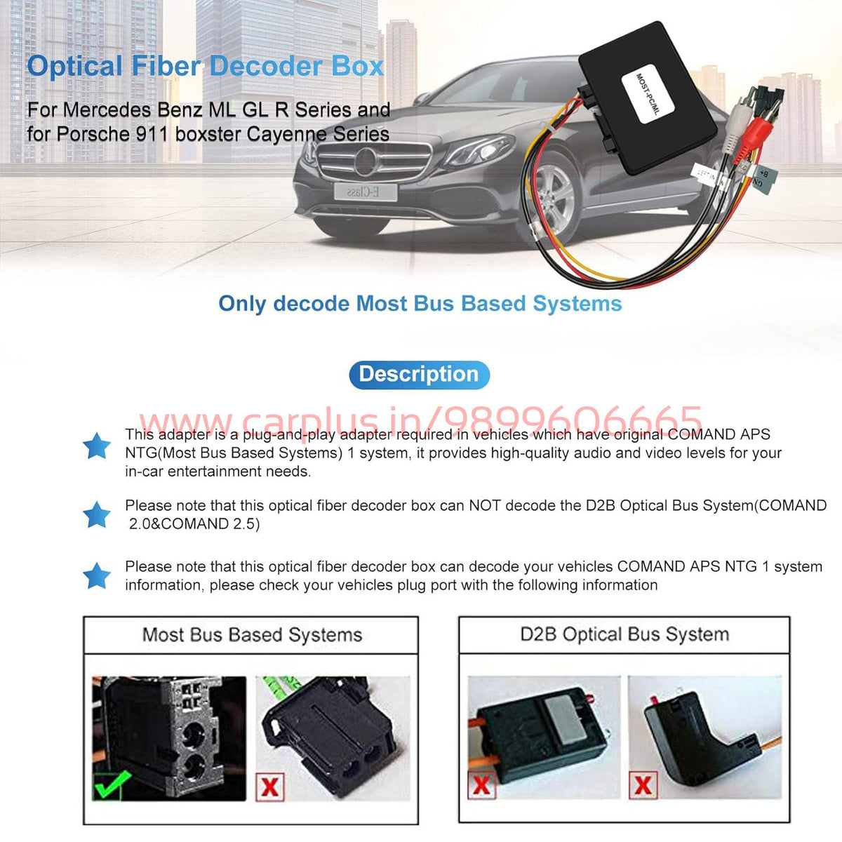 Porsche Cayene Optical Box – CARPLUS