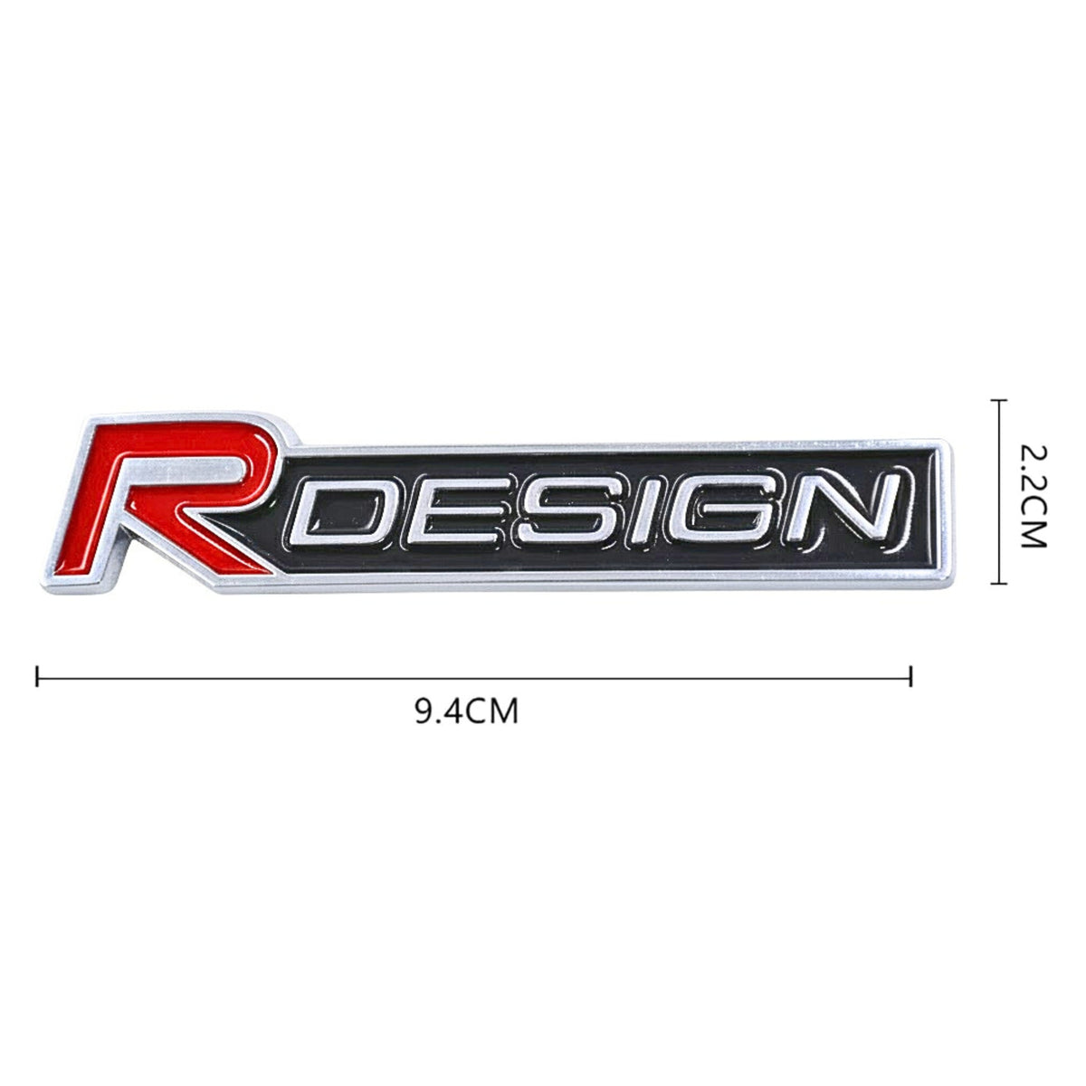 R DESIGN Emblem 3D Badge – CARPLUS