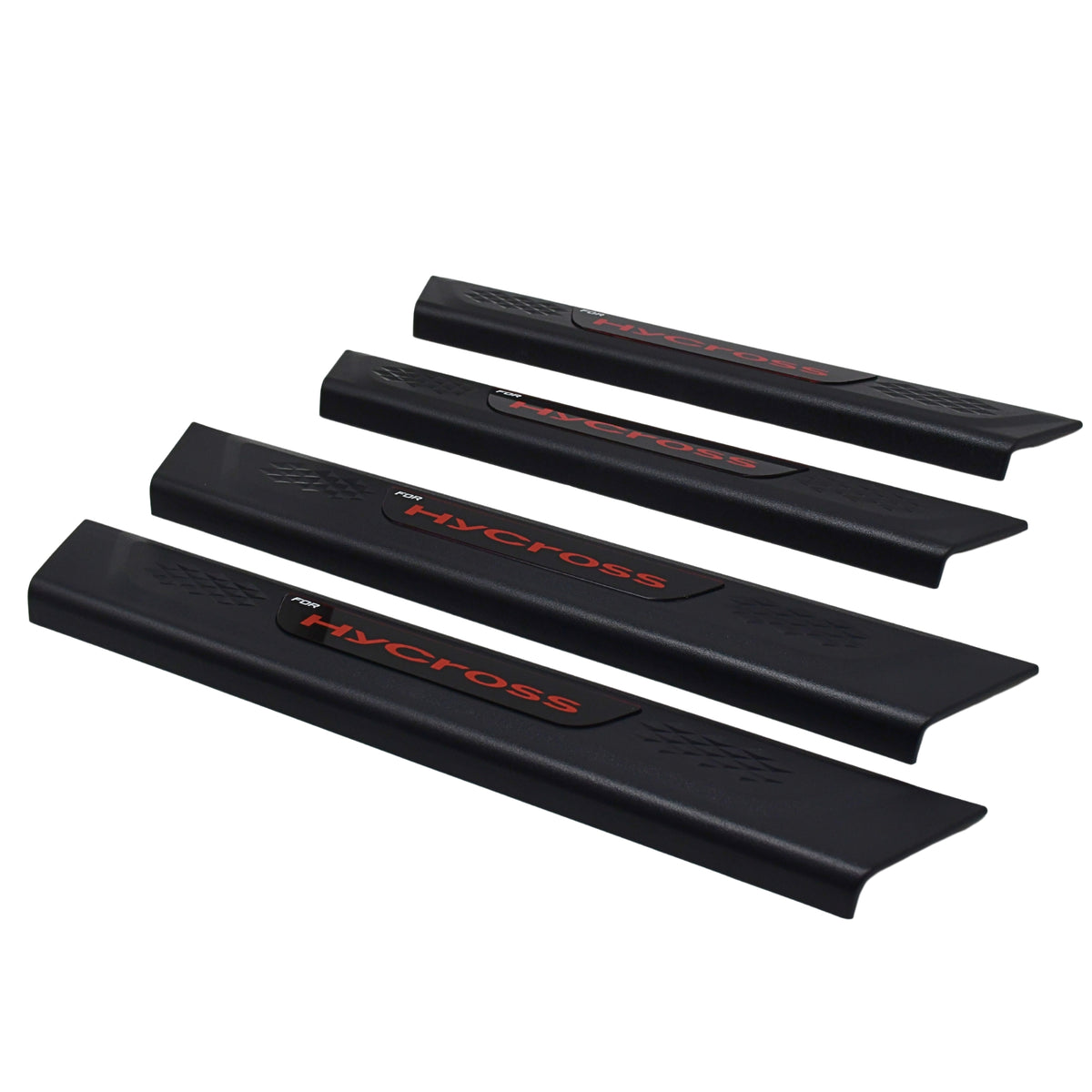 Red Side Scuff Plate / Door Sill Plate for Toyota Hycross – CARPLUS