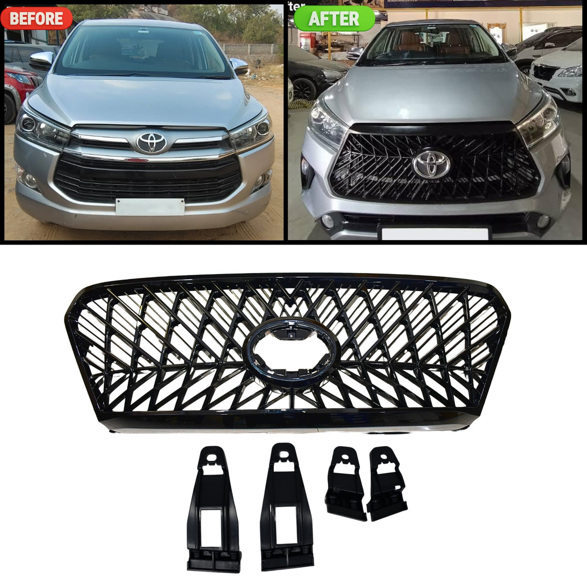 Star Grill for Toyota Innova 2020 – CARPLUS