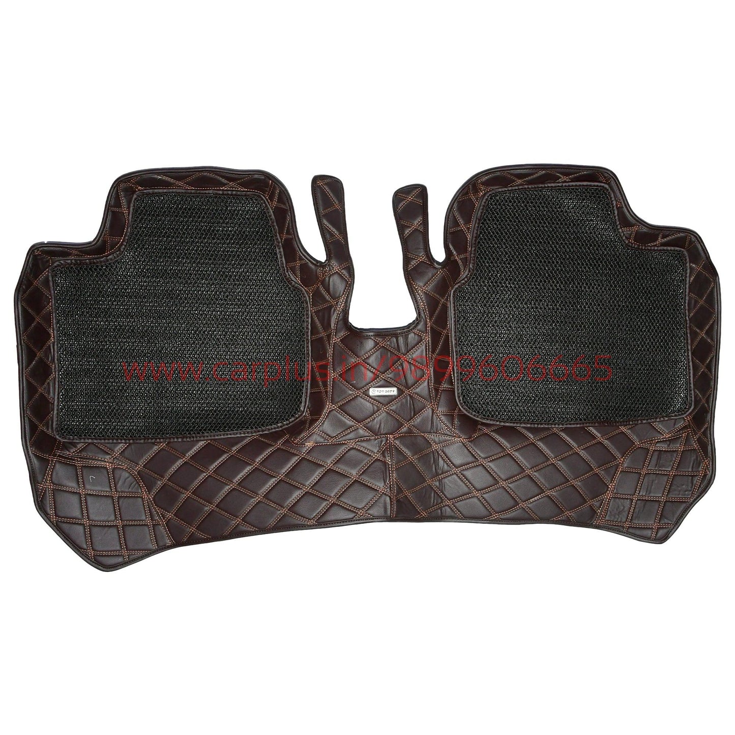 Top Gear 4D Cross HC Leatherite Car Mats for Volkswagen Virtus- Black( – CARPLUS