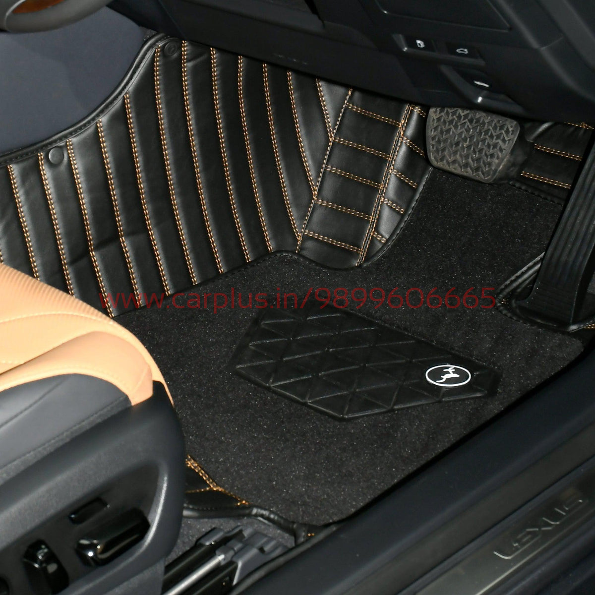 Top Gear 4D Pristine Topaz Car Mats for Lexus ES 300h-Crown Black(UM-C ...