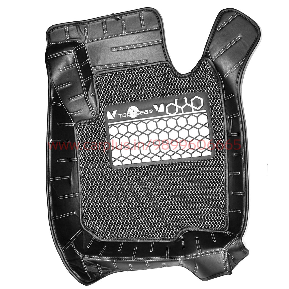 Top Gear 4D Rody HC Leatherite Car Mats for Toyota Hyryder-Black(HC-Si – CARPLUS