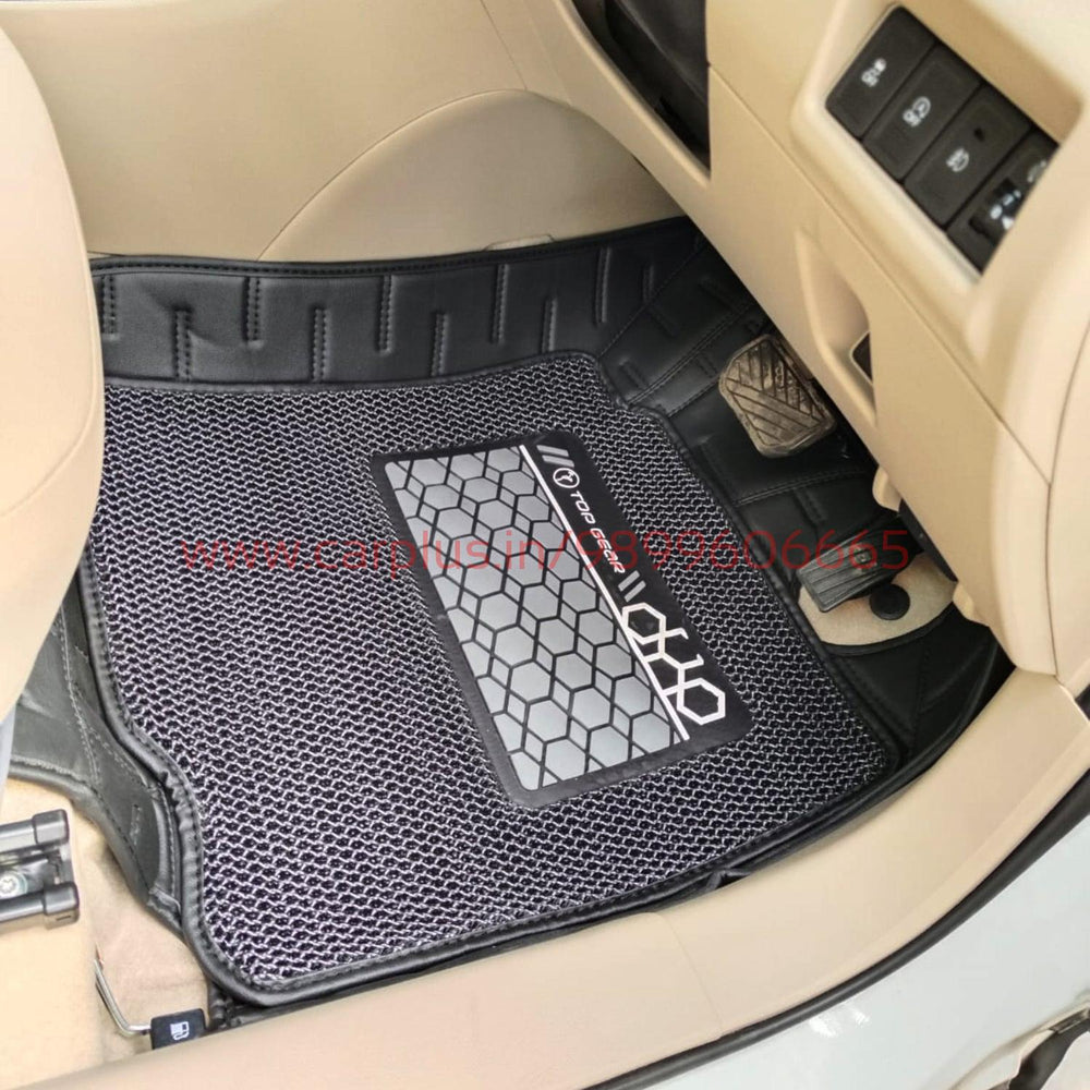 Top Gear 4D Rody HC Leatherite Mats for Maruti Suzuki Ciaz MT-Black(HC ...