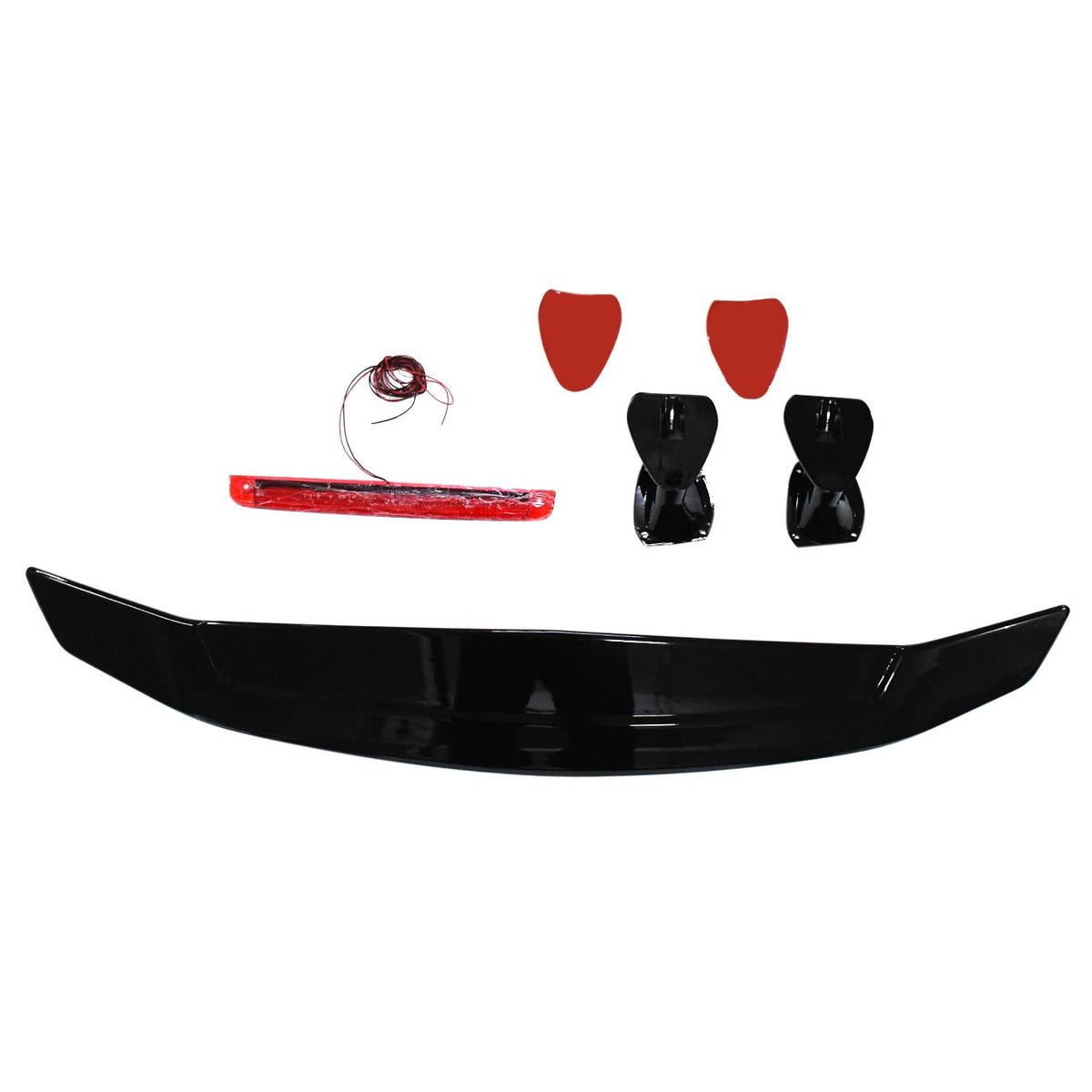 Universal Rear Spoiler With Lamp For Sedan 1 Generation – CARPLUS