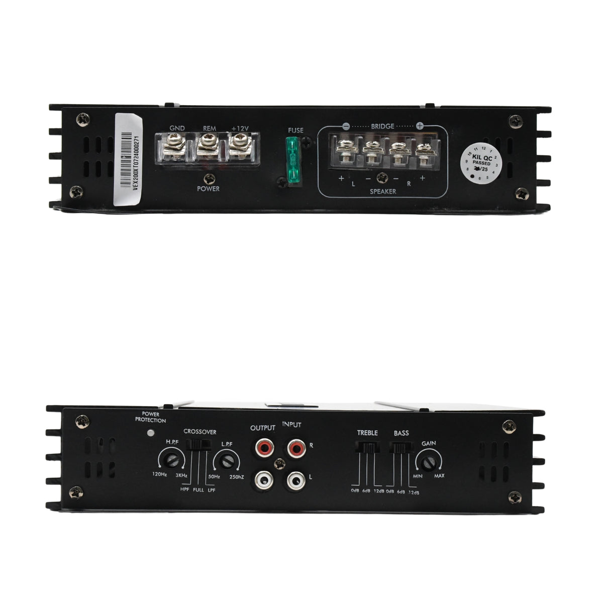 VEXTRON 2 Channel Amplifier(XT200) – CARPLUS