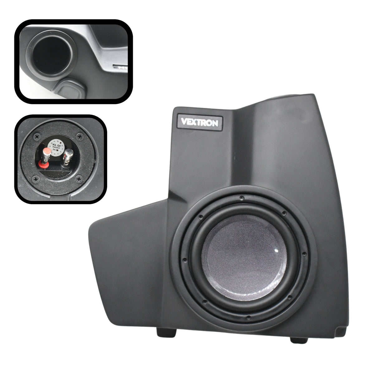 VEXTRON Vehicle Specific Enclosed Subwoofer - Vextron Merge for Toyota ...