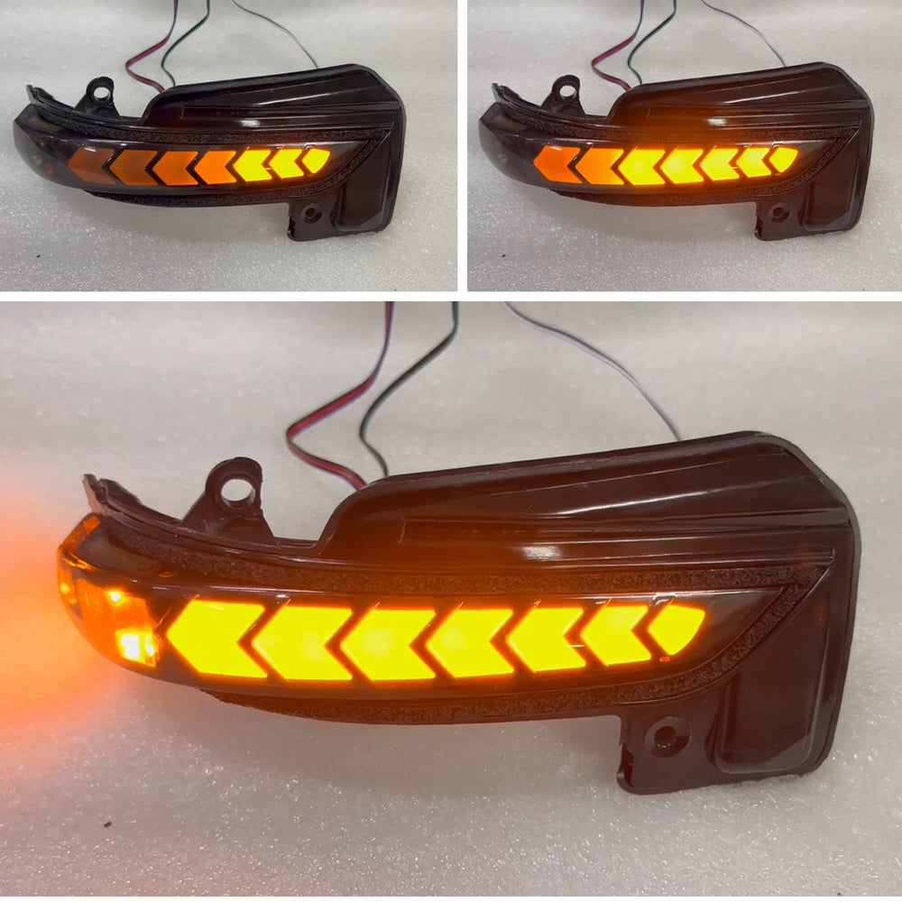 YCL Matrix Side Mirror Indicator for Toyota Fortuner Smoke – CARPLUS