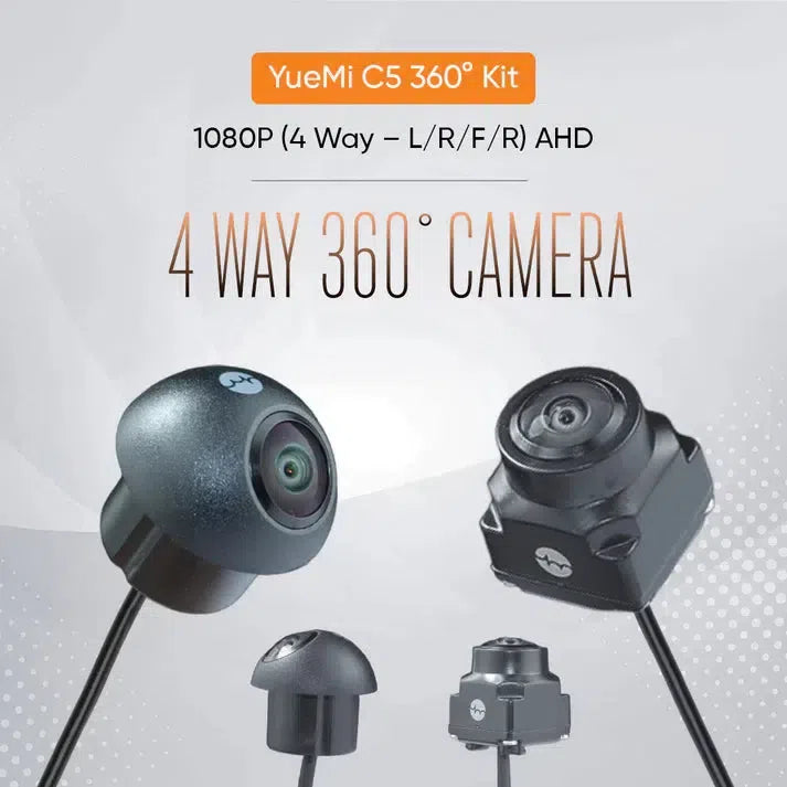 YueMi Ecosystem C5-360 Degree Camera Addon Kit 1080P (4 Way )AHD – CARPLUS