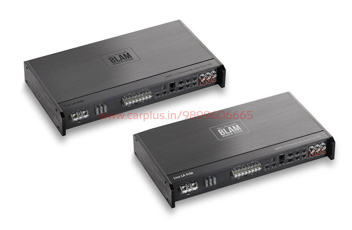 BLAM Live Series 100W x 4 Channel Class AB Pure SQ Amplifier - (LA 410 ...