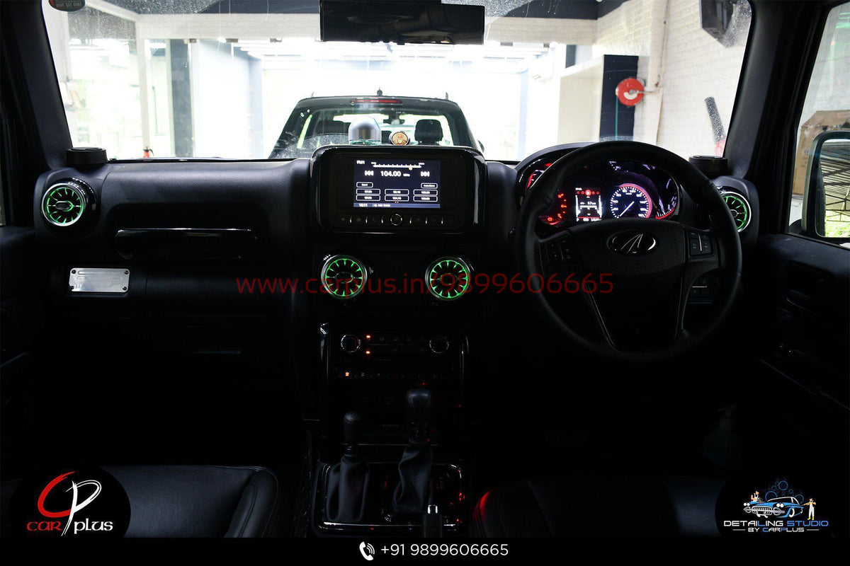 KMH AC Vent With Ambience Light for Mahindra Thar (2nd GEN) – CARPLUS