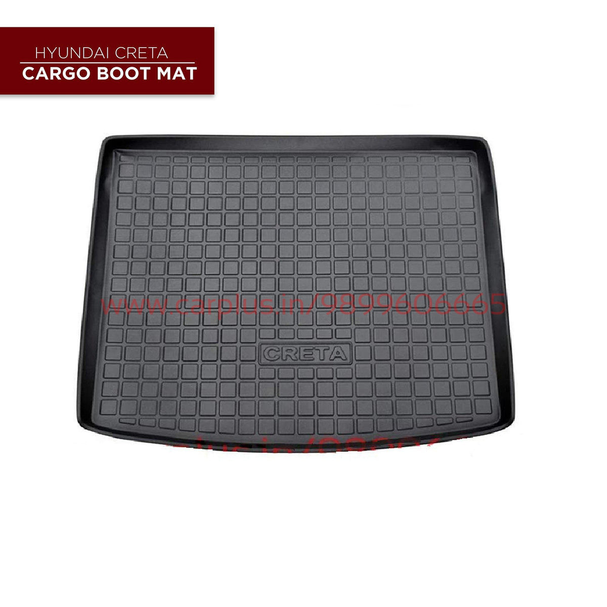 KMH Cargo Boot Mat For Hyundai Creta (1st GEN, 1st GEN FL) – CARPLUS