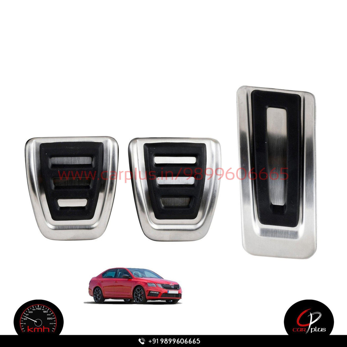 KMH Drill Free Pedal Kit For Skoda Octavia – CARPLUS