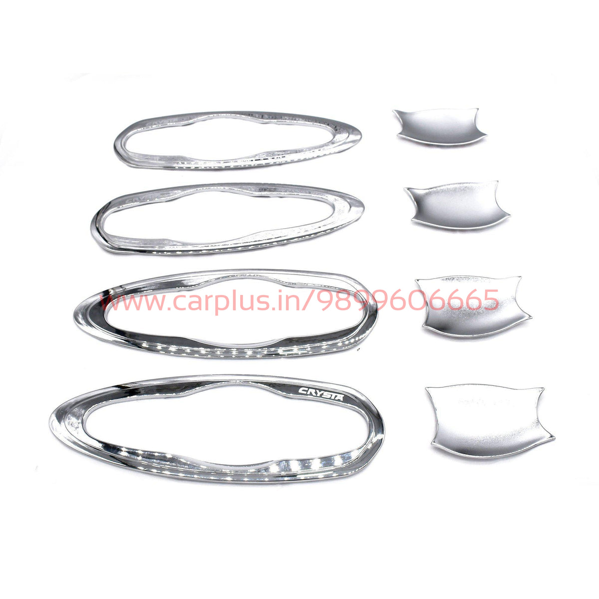 KMH Handle Bowl for Toyota Innova Crysta (2nd GEN, Set Of 8Pcs) – CARPLUS